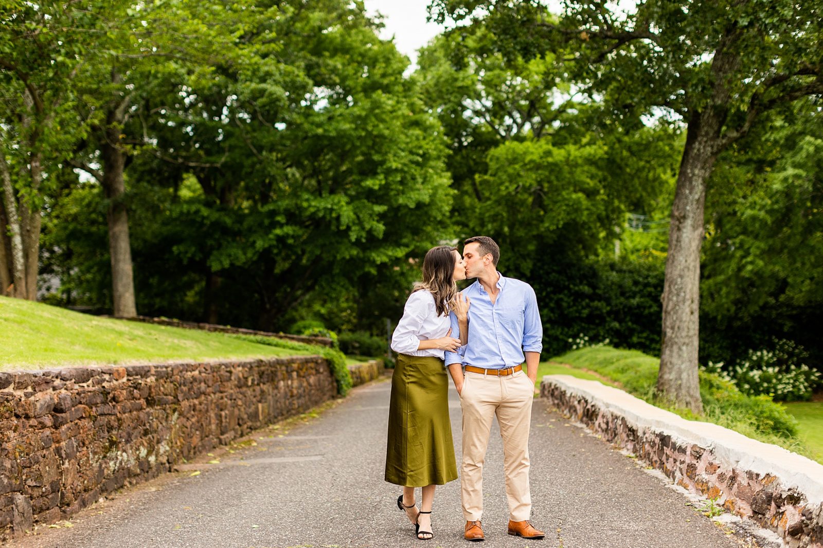Christina + Evan: Engagement in Birmingham, AL - Eleanor Stenner