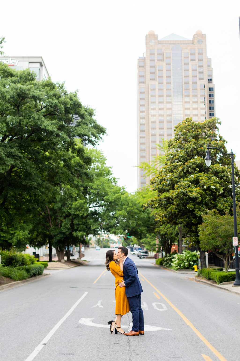 Christina + Evan: Engagement in Birmingham, AL - Eleanor Stenner