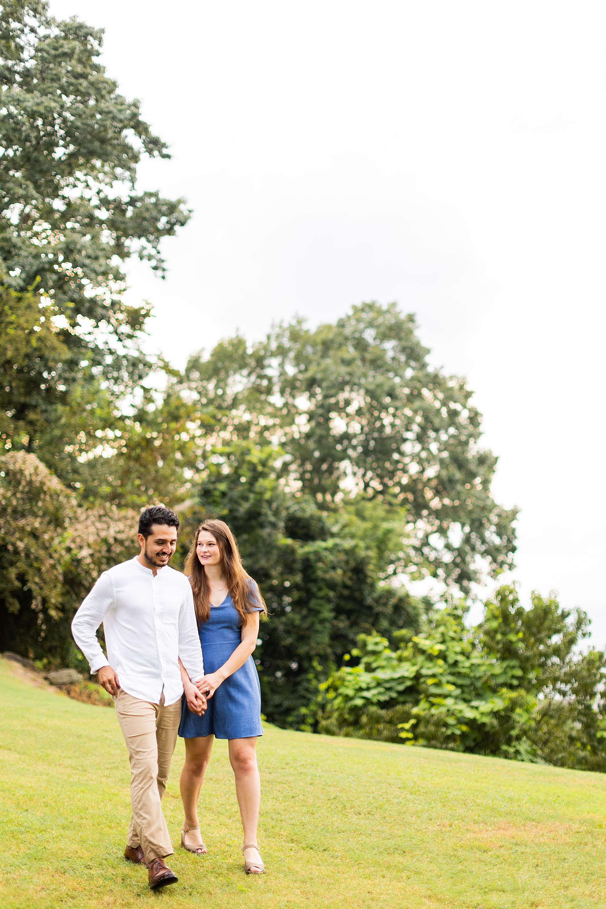 Abby + Alex: Engagement on Crest Road, Birmingham, AL - Eleanor Stenner