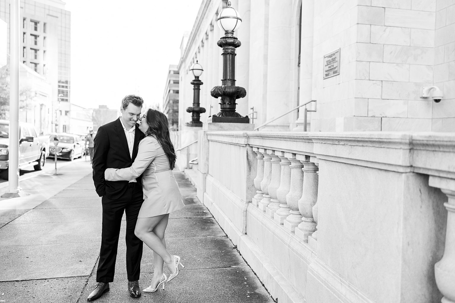 Christina + Blake: Engagement at Federal Courthouse, Birmingham, AL ...