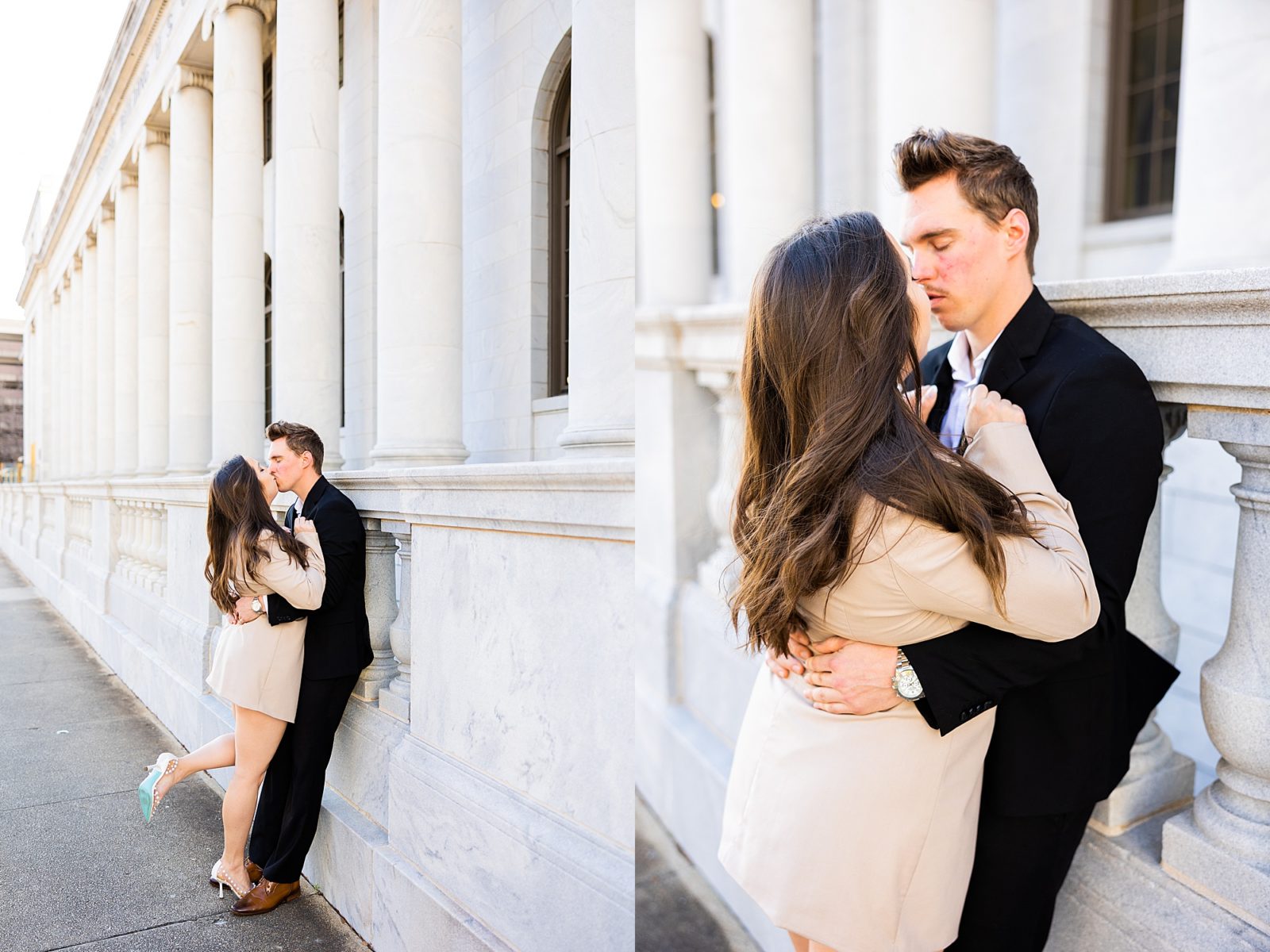 Christina + Blake: Engagement at Federal Courthouse, Birmingham, AL ...