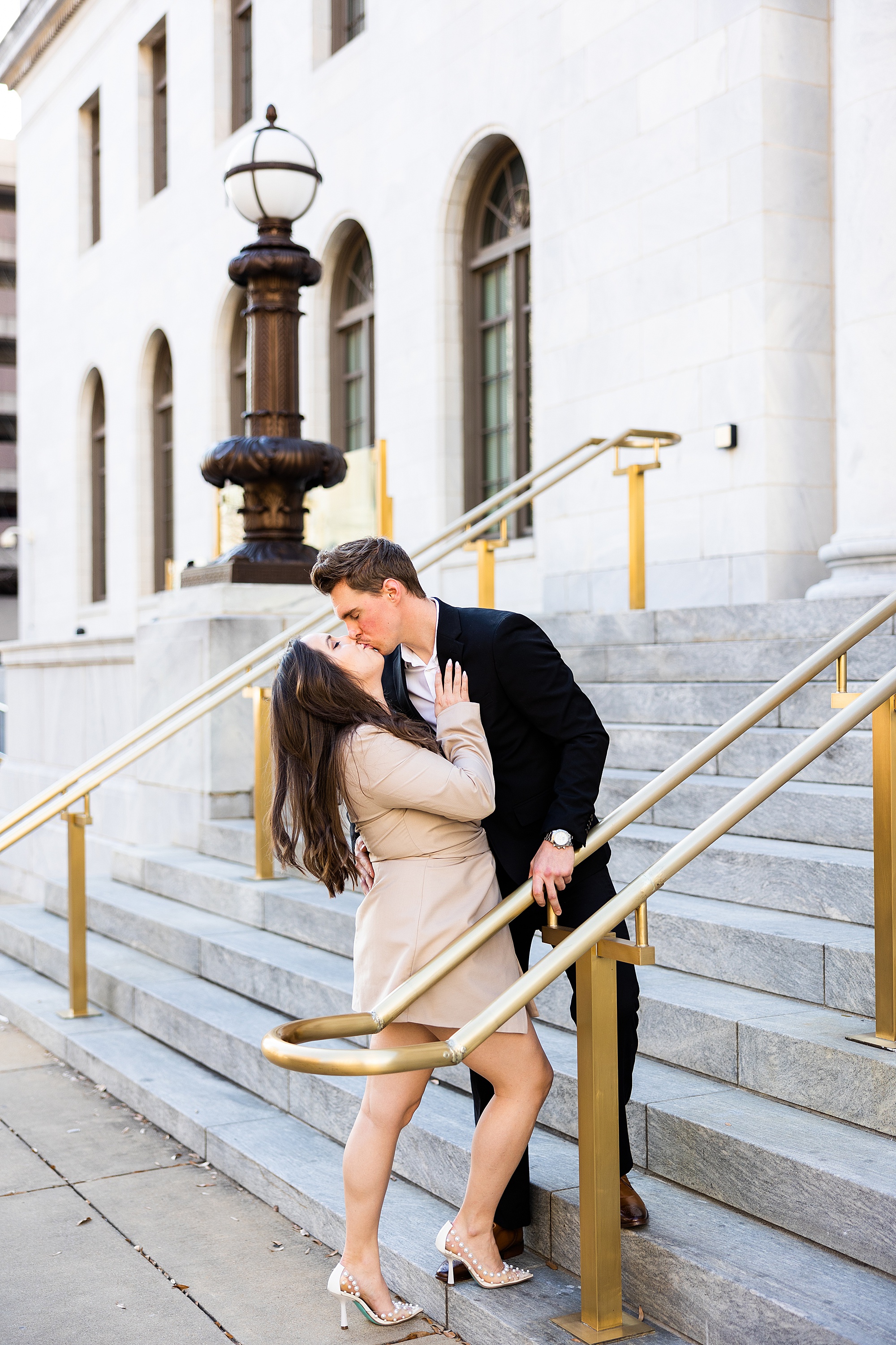 Christina + Blake: Engagement at Federal Courthouse, Birmingham, AL ...