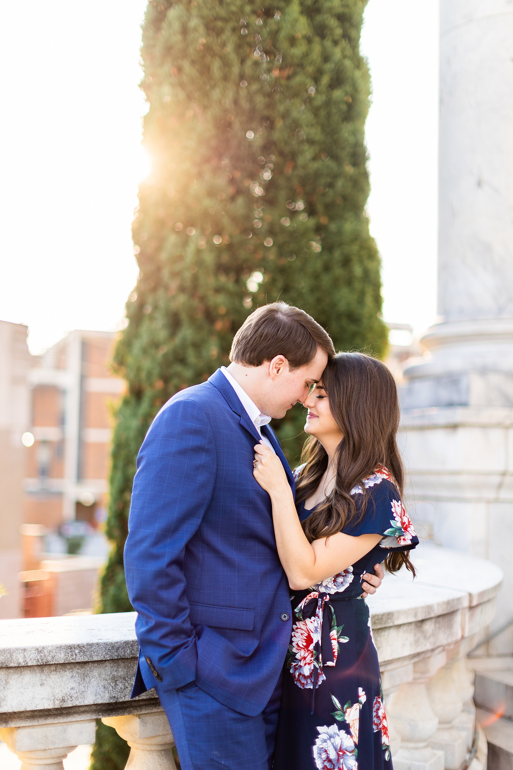 Mallory + Aaron: Engagement on Crest Road, Birmingham, AL - Eleanor Stenner