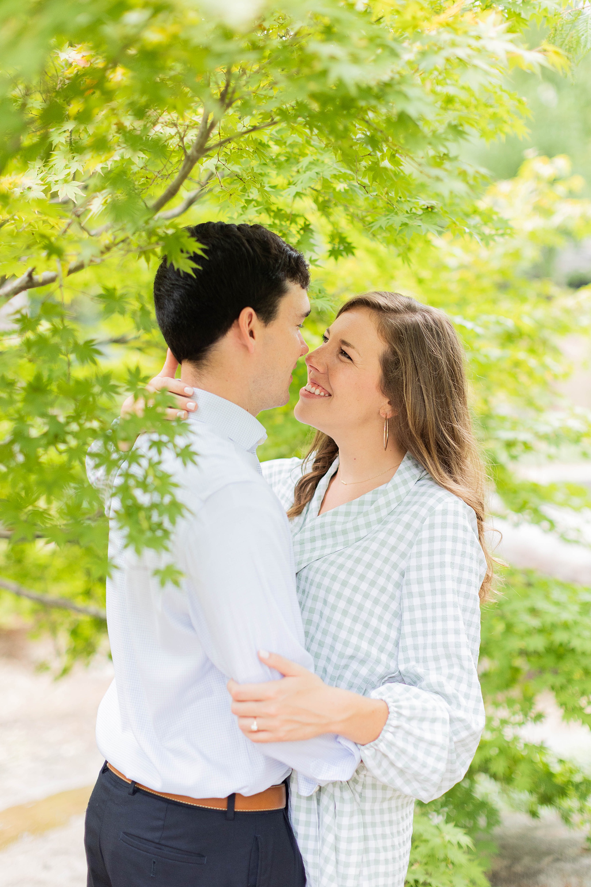 Kelly + Blake: Engagement on Crest Road, Birmingham, AL - Eleanor Stenner