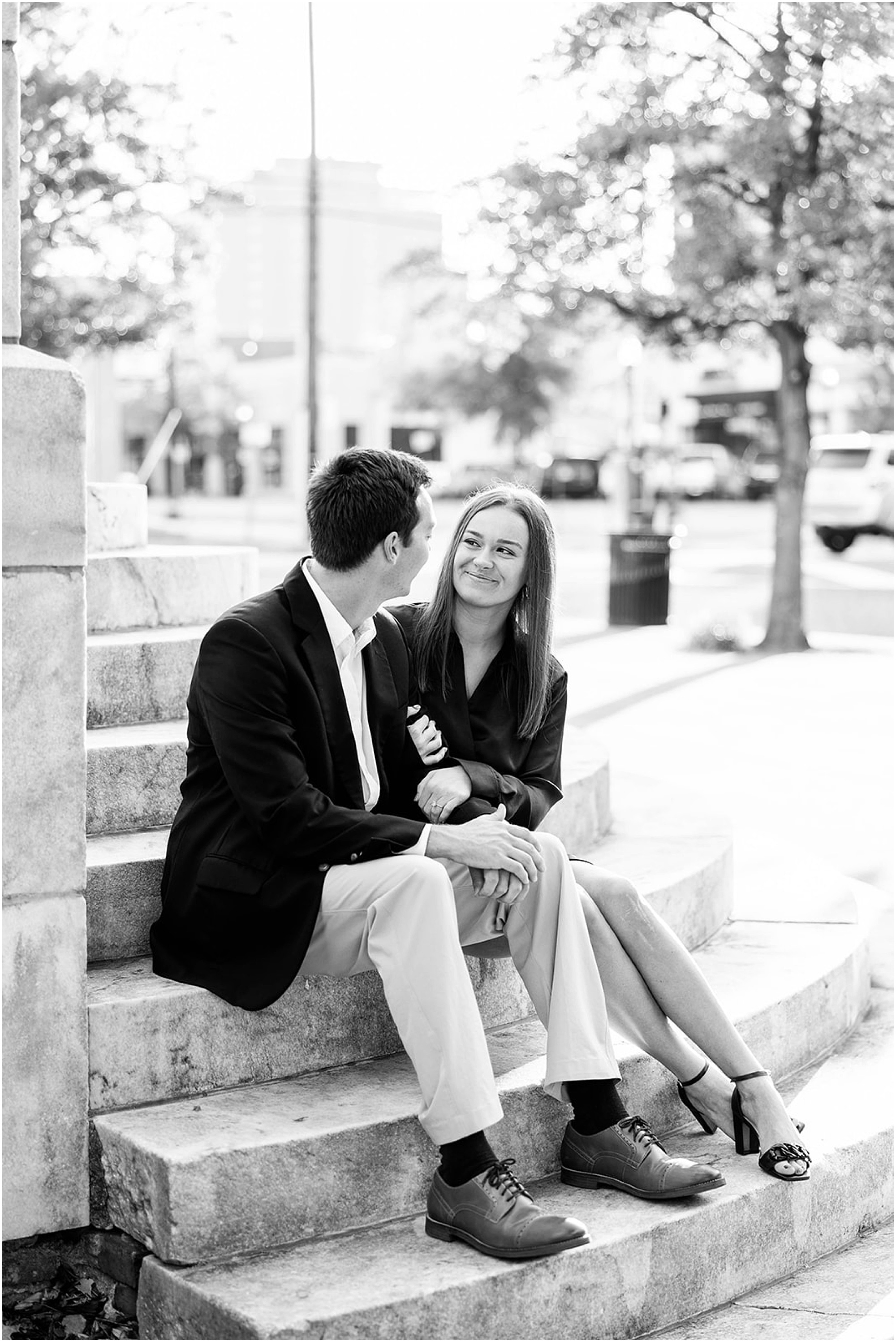 Kellee + Ryan: Engagement at Crest Road, Birmingham, AL - Eleanor Stenner