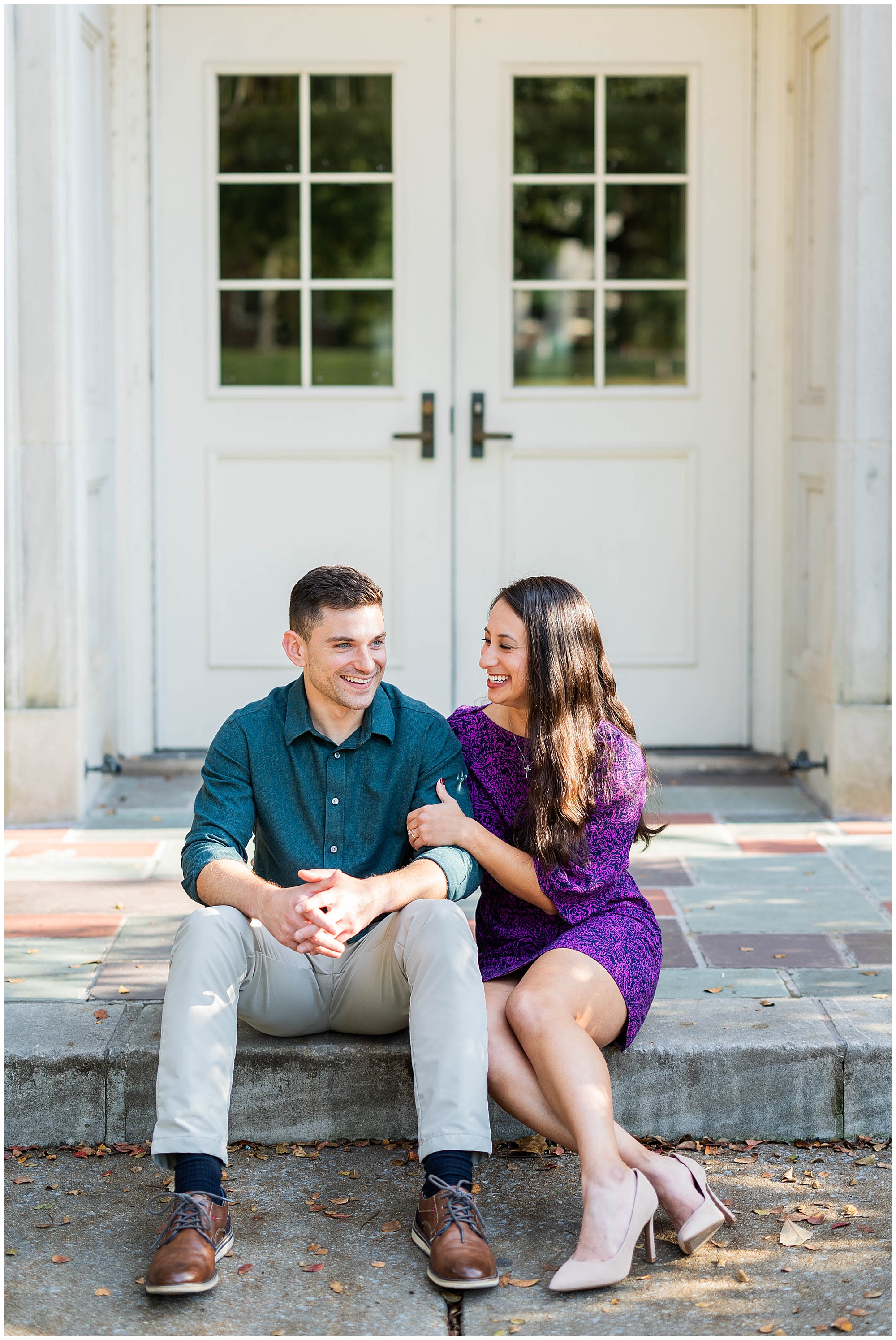 Amber + Troy: Engagement Session in Birmingham, AL