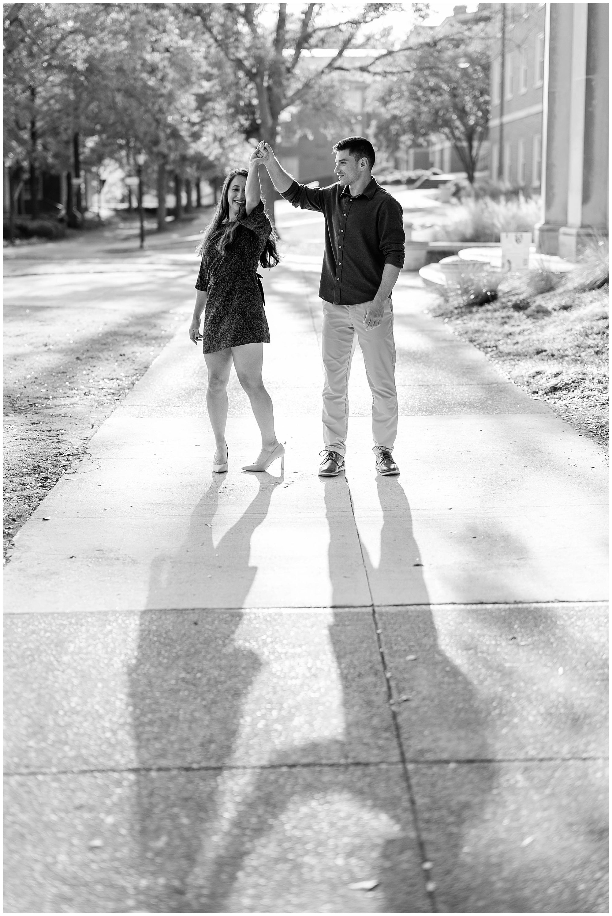 Amber + Troy: Engagement Session in Birmingham, AL